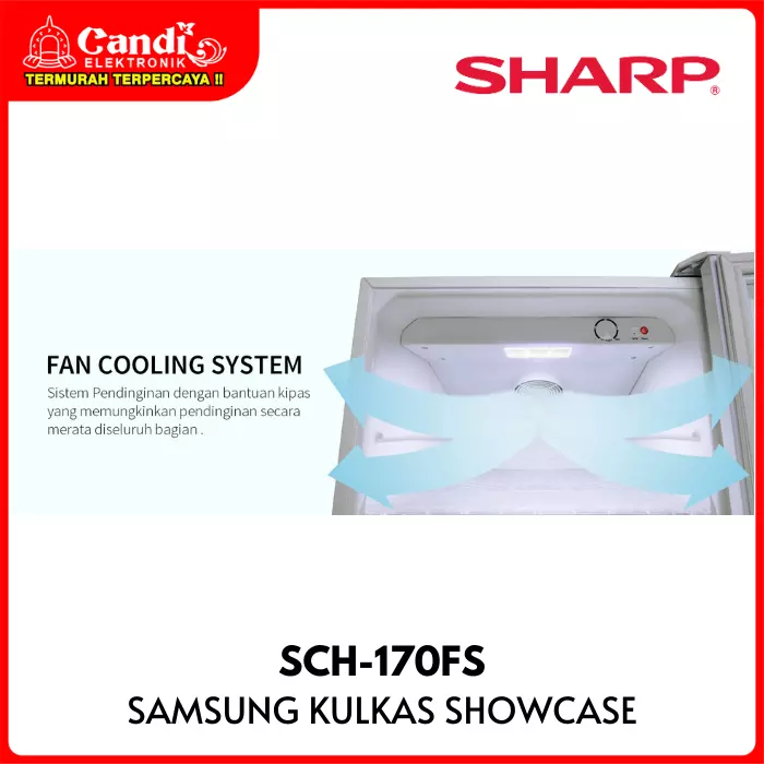 Jual SHOWCASE SHARP - Candielektronik.co.id | Termurah & Terpercaya
